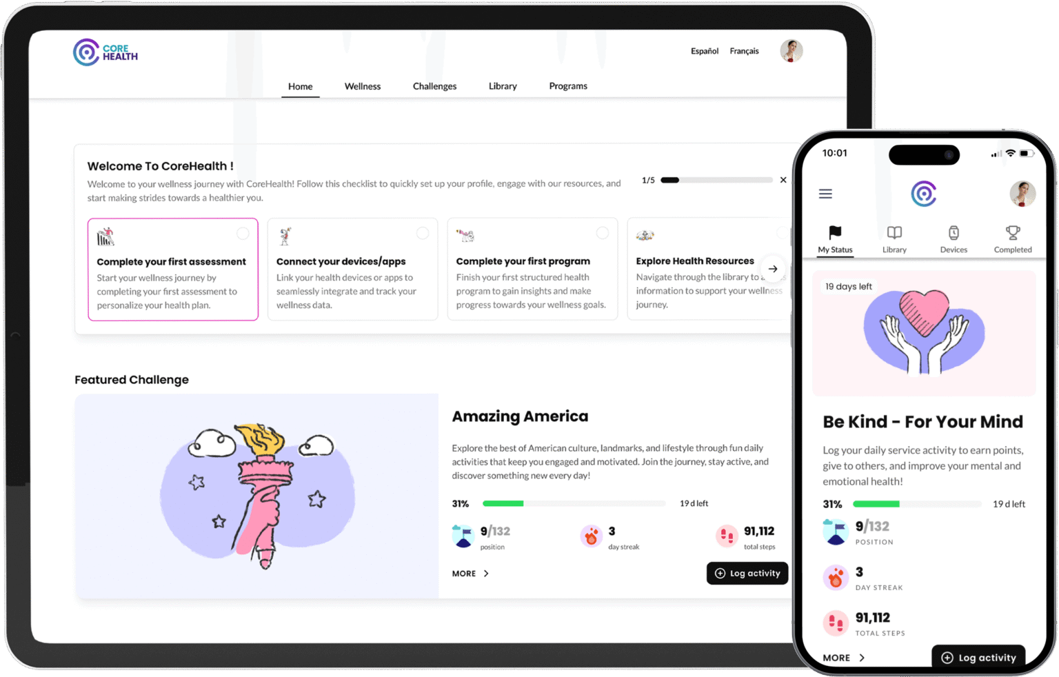 Employee Wellness Platform | CoreHealth NOW
